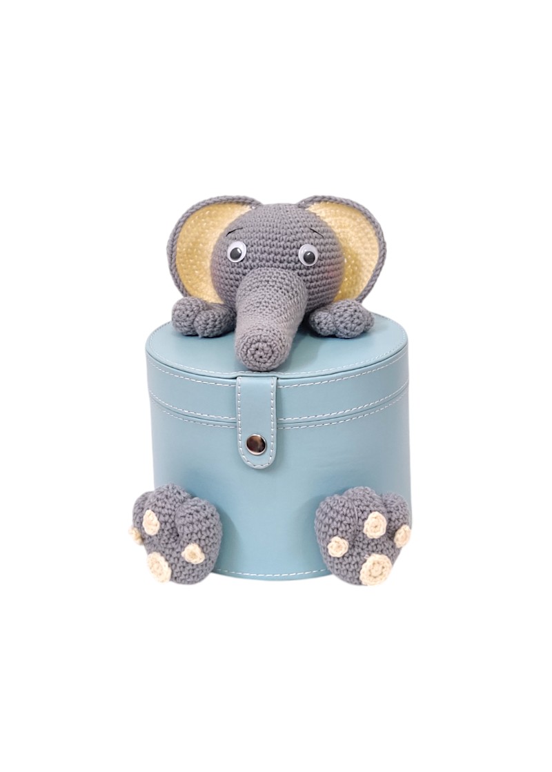 Elephant Toy Box – HauteByHand